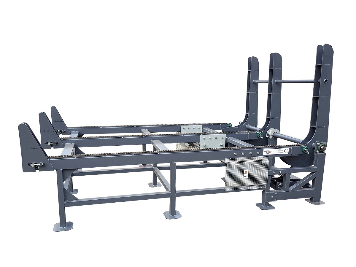 Log Feeder For Bandsawing Machines – Trak-met