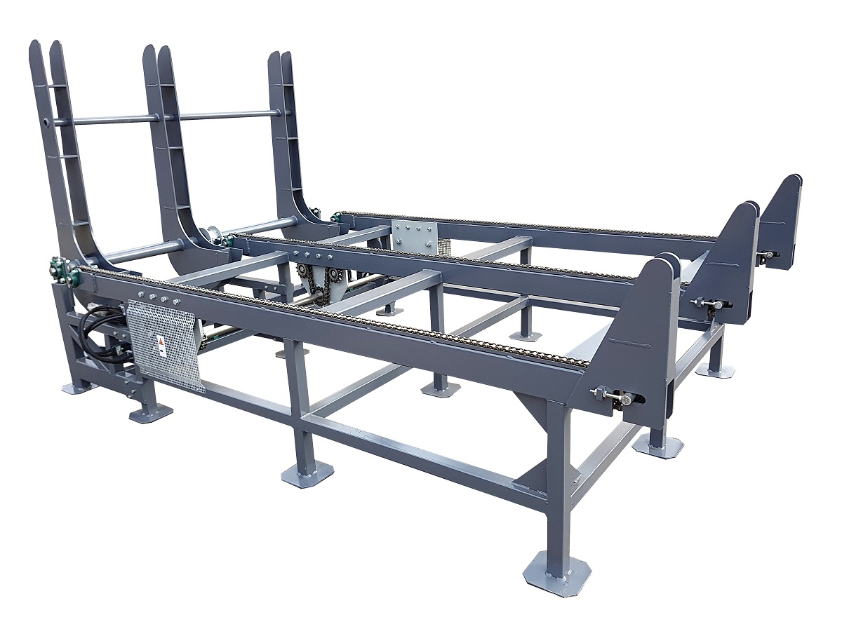 Log Feeder For Bandsawing Machines – Trak-met
