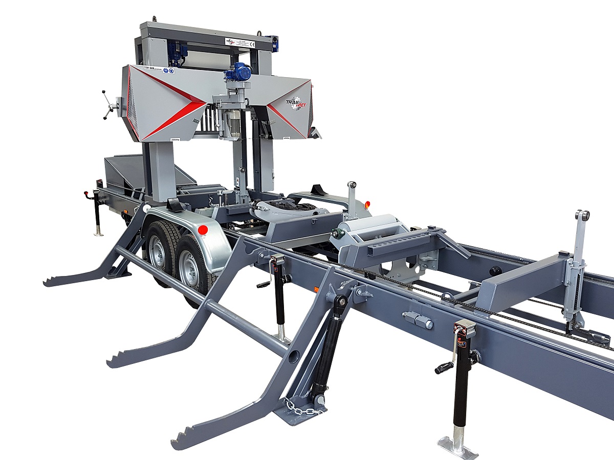 Scierie à ruban mobile TTP-600 PREMIUM PLUS avec un système hydraulique ...