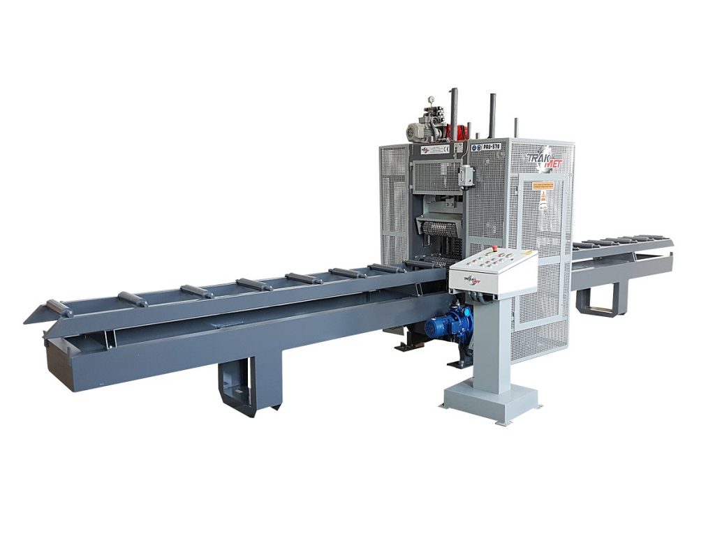 8-ROLLER Frame Sawing Machine PRU-570 – Trak-met