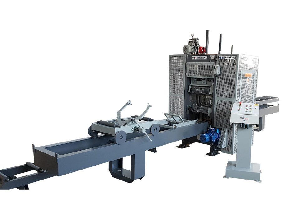 8-ROLLER Frame Sawing Machine PRU-570 – Trak-met